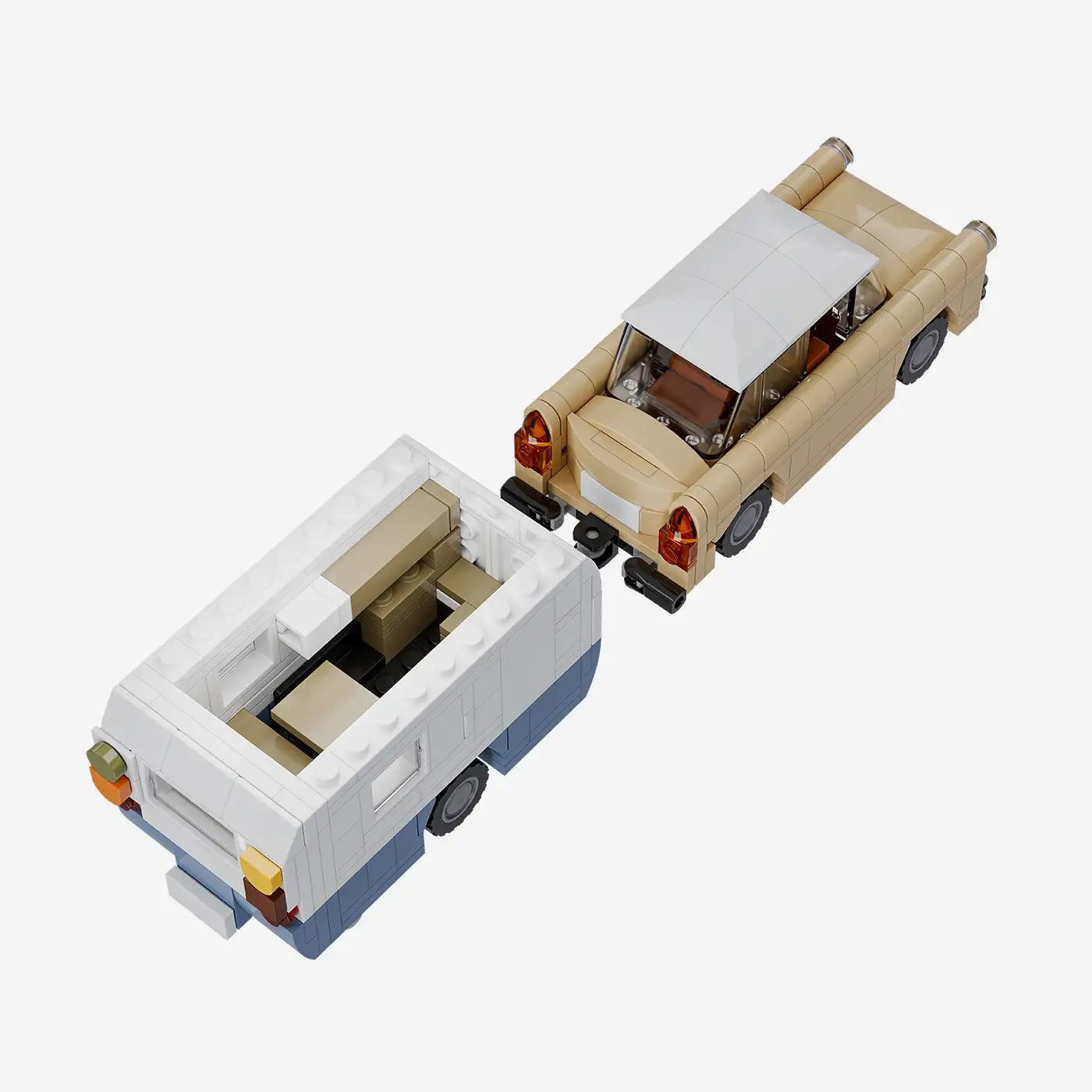Kleinwagen mit Wohnwagen | 109381