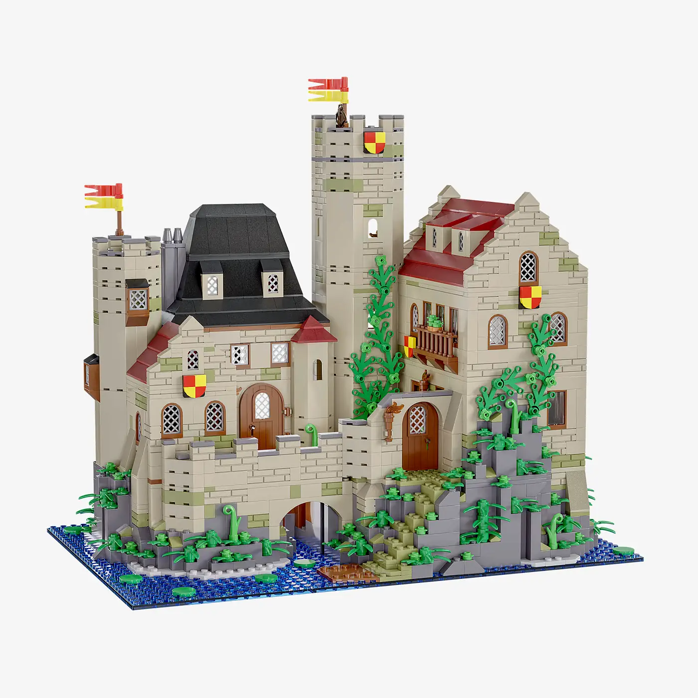 Buy Medieval knights order castle online | BlueBrixx