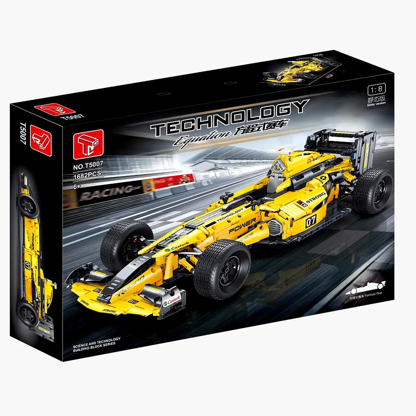 Buy Formula car in yellow online | BlueBrixx