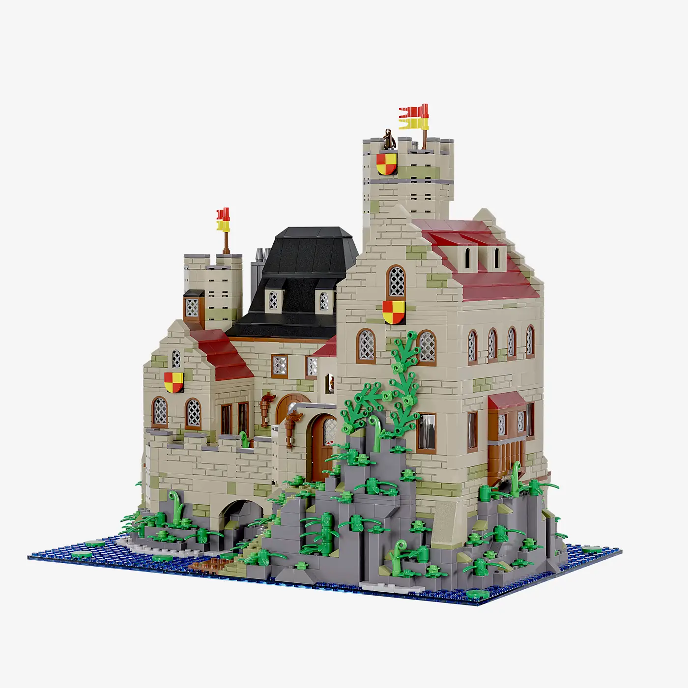 Buy Medieval knights order castle online | BlueBrixx