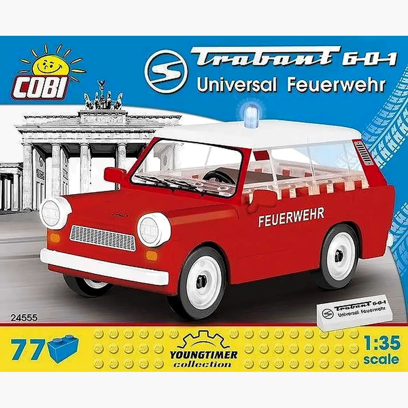 Buy Trabant 601 Universal Feuerwehr online | BlueBrixx