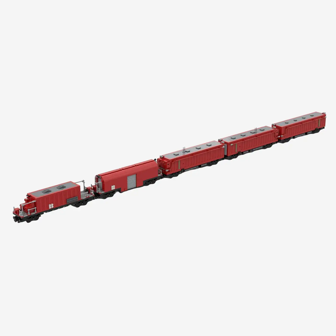 Buy Tunnel Rescue Carriages (8w) online | BlueBrixx