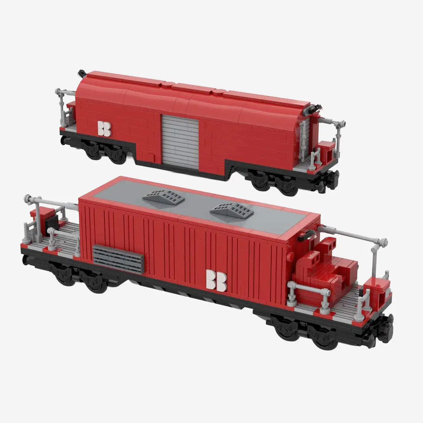 Buy Tunnel Rescue Carriages (8w) online | BlueBrixx