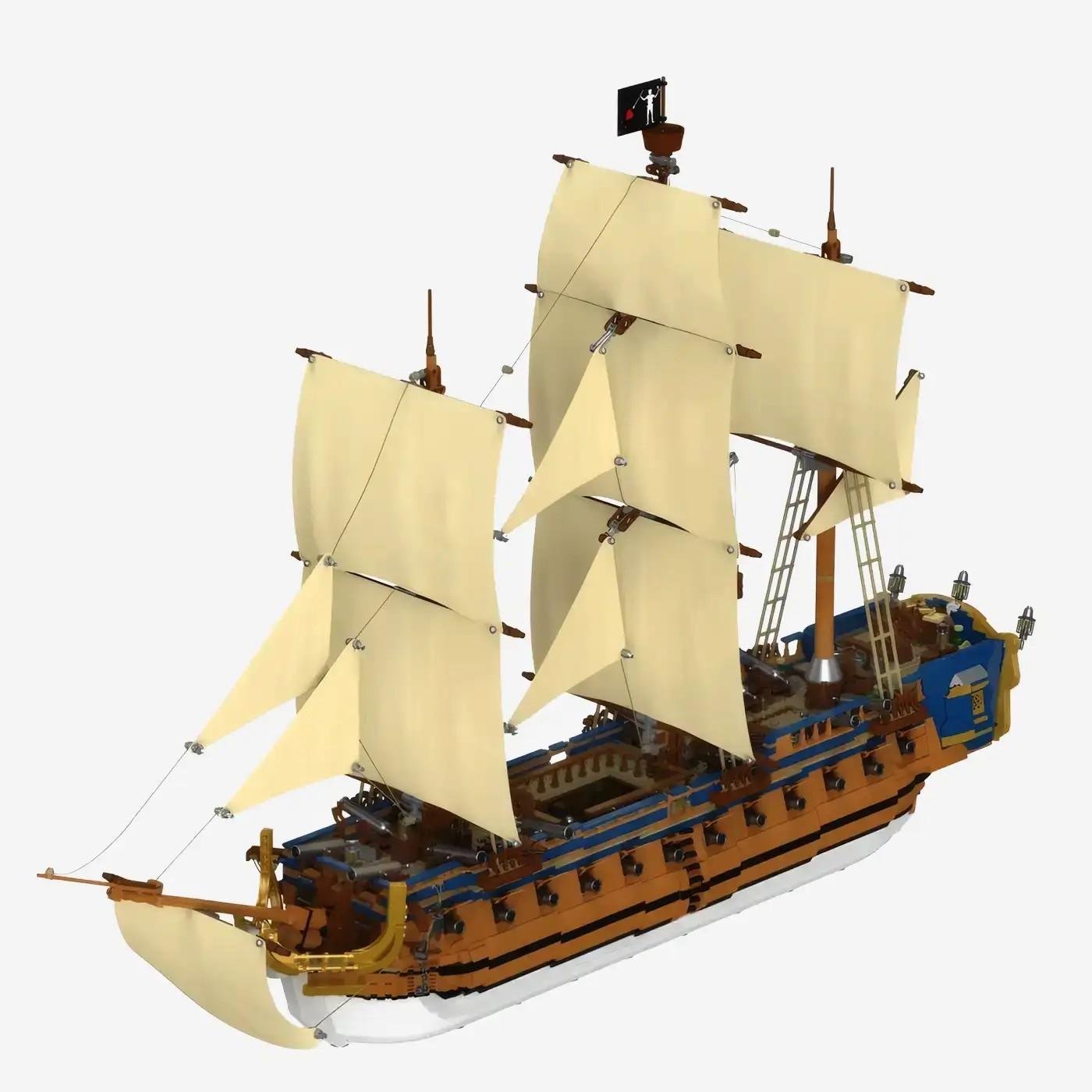 Schiffe aus Klemmbausteinen online kaufen | BlueBrixx